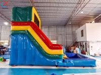 China Commercial Grade Inflatable Water Slide with Pool for Kids & Adults Events for sale