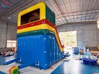 China Commercial Grade Inflatable Water Slide with Pool for Kids & Adults Events for sale