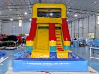 China Commercial Grade Inflatable Water Slide with Pool for Kids & Adults Events for sale