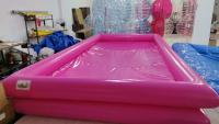 China Commercial Pink Single-Layer Inflatable Pool Customizable Color & Size for Parties for sale
