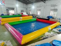 China ODM/OEM Colorful PVC Inflatable Water Pool Large Outdoor Swimming Pool for sale