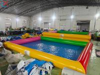China ODM/OEM Colorful PVC Inflatable Water Pool Large Outdoor Swimming Pool for sale