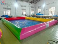 China ODM/OEM Colorful PVC Inflatable Water Pool Large Outdoor Swimming Pool for sale