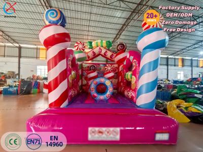 China Manufacturer Inflatable Candy Bouncy House Inflatable Jumping House For Kids for sale