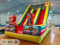 China Commercial PAW Patrol Inflatable Dry Double Slide for Outdoor Events for sale