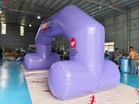 China Heavy-Duty PVC Inflatable Arch Custom Printed Air Tight for Events Races & Promotions for sale