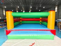China Multicolor Inflatable Bouncy Castle Heavy-Duty PVC Commercial-Grade for Rentals for sale