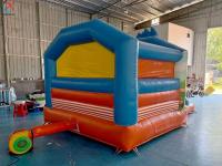 China Commercial Bluey Themed Inflatable Bounce House with Slide Kids Party Bouncy Castle for sale