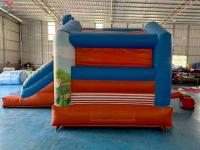 China Commercial Bluey Themed Inflatable Bounce House with Slide Kids Party Bouncy Castle for sale