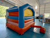 China Commercial Bluey Themed Inflatable Bounce House with Slide Kids Party Bouncy Castle for sale