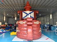 China Pirate Ship Inflatable Bounce House Kids Themed Bouncy Castle for Parties & Events for sale