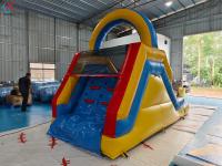 China Colorful Inflatable Water Slide with Pool Commercial Grade for Kids Parties & Summer Fun for sale