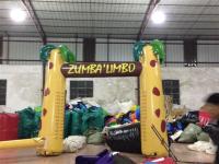 China Digital Printing Inflatable Advertising Signs / Inflatable Arch Palm Tree for sale