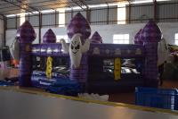 China Fun Inflatable Sports Games / Interesting Halloween Round Inflatable Mole Attack Games for sale