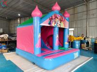 China High Quality PVC Princess Inflatable Bounce House with Slide for Party Rental Business for sale