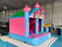 China High Quality PVC Princess Inflatable Bounce House with Slide for Party Rental Business for sale