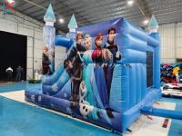 China High Quality Frozen Themed Inflatable Bounce House With Slide For Party Rental for sale