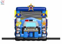 China High Quality Inflatable Obstacle Course Car Slide Obstacle For Outdoor Party Events for sale