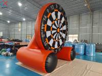 China PVC Giant Inflatable Dart Board Game Target Inflatable Foot Darts For Outdoor for sale