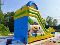 China High Quality Inflatable Dry Slide Cartoon Character Inflatable Slide For Kids Party Rental Outdoor for sale
