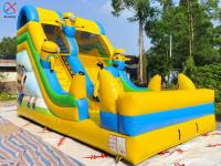 China High Quality Inflatable Dry Slide Cartoon Character Inflatable Slide For Kids Party Rental Outdoor for sale
