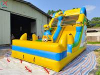 China High Quality Inflatable Dry Slide Cartoon Character Inflatable Slide For Kids Party Rental Outdoor for sale