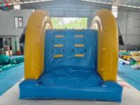 China Custom Single Lane Inflatable Dry Slide Cartoon Inflatable Slide For Kids Commercial Rental for sale
