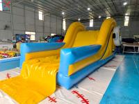 China Custom Single Lane Inflatable Dry Slide Cartoon Inflatable Slide For Kids Commercial Rental for sale
