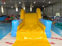 China Custom Single Lane Inflatable Dry Slide Cartoon Inflatable Slide For Kids Commercial Rental for sale