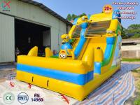 China High Quality Inflatable Dry Slide Cartoon Character Inflatable Slide For Kids Party Rental Outdoor for sale
