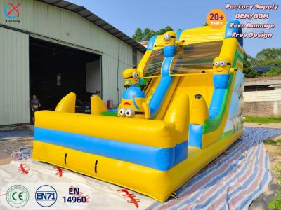 China High Quality Inflatable Dry Slide Cartoon Character Inflatable Slide For Kids Party Rental Outdoor for sale
