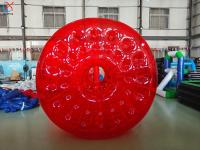 China Custom Inflatable Zorb Ball Transparent PVC Human Hamster Ball For Outdoor Adults for sale