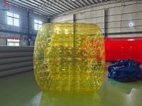 China Custom Inflatable Zorb Ball Transparent PVC Human Hamster Ball For Outdoor Adults for sale