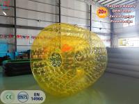 China Custom Inflatable Zorb Ball Transparent PVC Human Hamster Ball For Outdoor Adults for sale