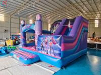 China Commercial PVC Inflatable Jumping Castle Inflatable Bounce House With Slide for Party Rental for sale