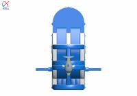 China Dolphin Ocean Theme Inflatable Water Slide Commercial PVC Inflatable Castle Inflatable Kids Water Play for sale