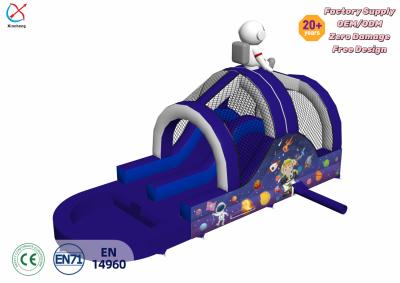 China High Quality Space Astronaut Theme Inflatable Water Slide Commercial PVC Inflatable Water Play for sale