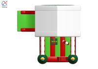 China Manufacturer Christmas Bouncy Castle With Slide Inflatable Bounce Combo For Party Rental for sale