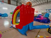 China Inflatable Basketball Interactive Game 3-Hoop Inflatable Basketball Toss Game for Carnival for sale