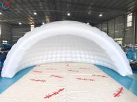 China Commercial Custom White Inflatable Dome Tent Inflatable Igloo Shelter Tent Outdoor for sale