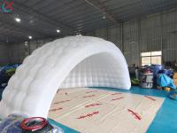 China Commercial Custom White Inflatable Dome Tent Inflatable Igloo Shelter Tent Outdoor for sale