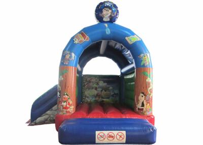 China Indoor Small Inflatable Jump House 4.2 X 4m 0.55mm Pvc Tarpaulin Fire Resistance for sale