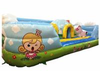 China Lovely Inflatable Mini Bouncer Cute Inflatable Bouncer For Kindergarten for sale
