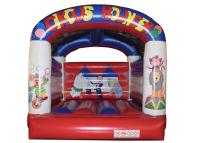 China Classic Inflatable Circus Bouncer / Digital Printing Inflatable European Bouncer House for sale