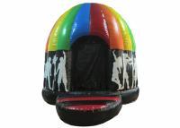 China 0.55mm PVC Tarpaulin Inflatable Jump House , Commercial Blow Up Dome Bouncy House Music for sale