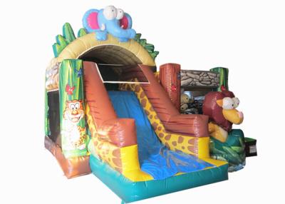 China Forest themed inflatable safari park combo China inflatable safari combo animals combo for sale