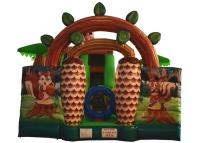 China Inflatable Fun City Commercial Squirrel Park With Slide And Jumping Castle For Children for sale
