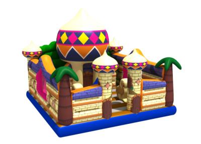 China Amusement Park 0.55mm 6x6x5m Inflatable Bouncy Castle for sale