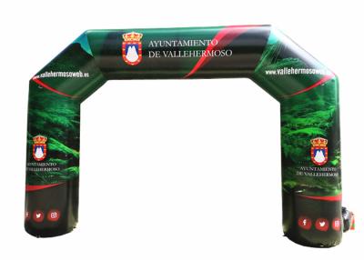 China Factory 150Z Fabric Arch Inflatable Advertising Signs For Outdoor Activities for sale