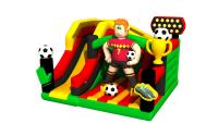 China 3 Years Warranty Ce Tarpaulin Football Bounce House , Kids Inflatable Bouncer for sale